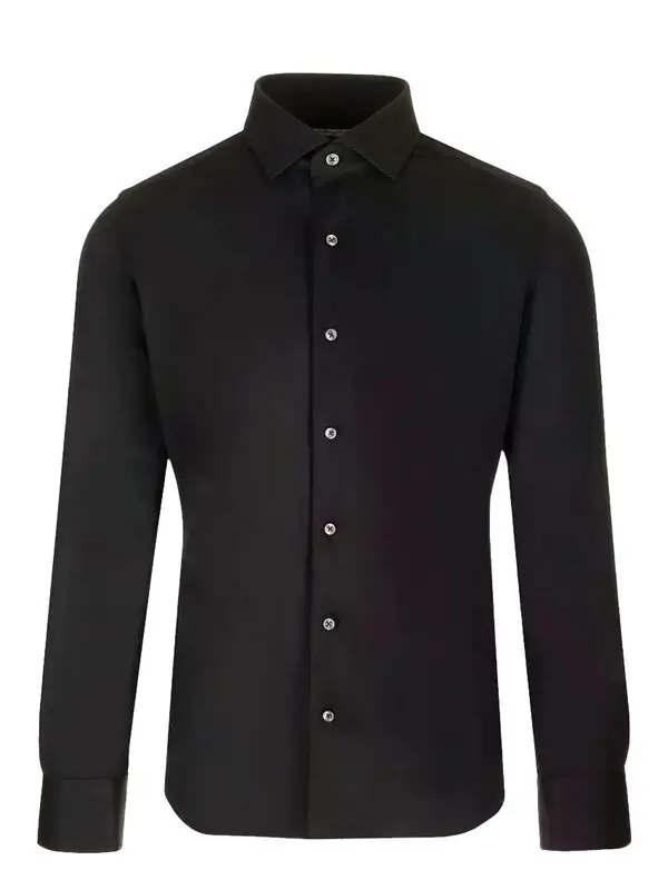 AL DUCA D’AOSTA 1902 Slim-fit Jersey Shirt - Black
