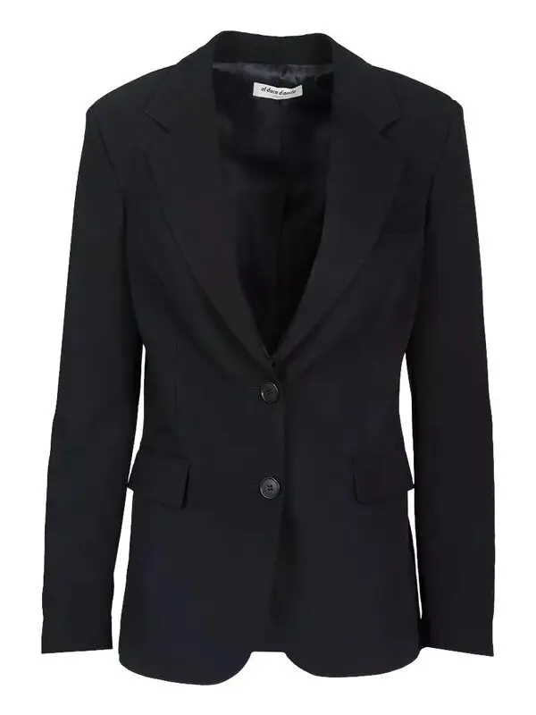 AL DUCA D’AOSTA 1902 Single-breasted Notched Lapel Blazer - Blue
