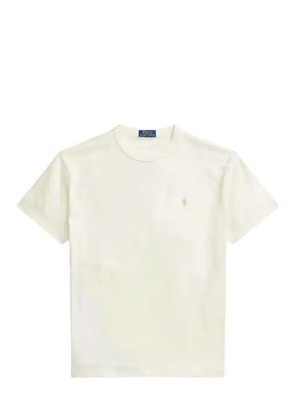 Polo Ralph Lauren Logo-embroidered T-shirt - Neutrals