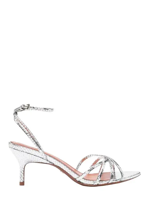 Lola Cruz Raquelle Strappy Sandals - Grey