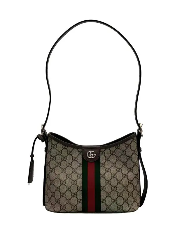 Gucci Ophidia Top-handle Shoulder Bag - Neutrals