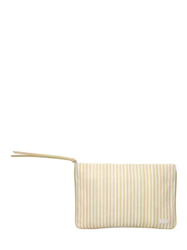 Lacoste Wristlet Makeup Bag - Neutrals