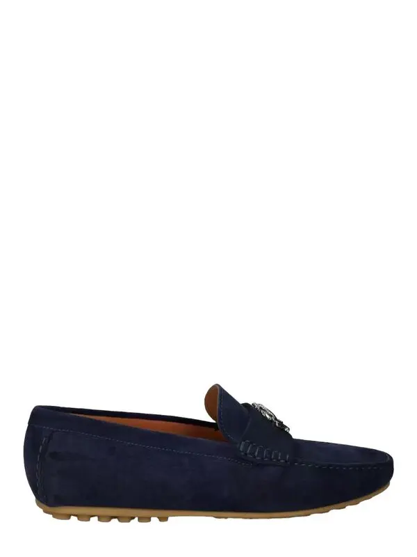 Roberto Cavalli Logo Plaque Loafers - Blue