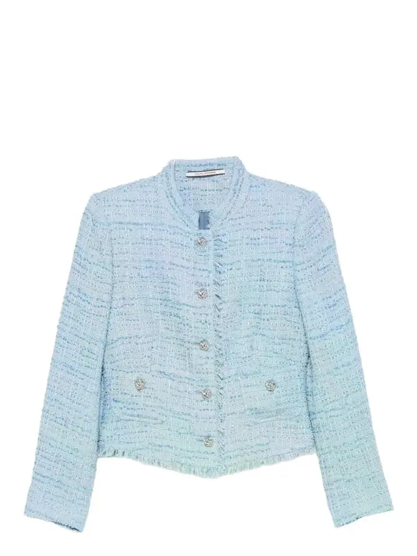 Tagliatore Jaqueline Tweed Jacket - Blue