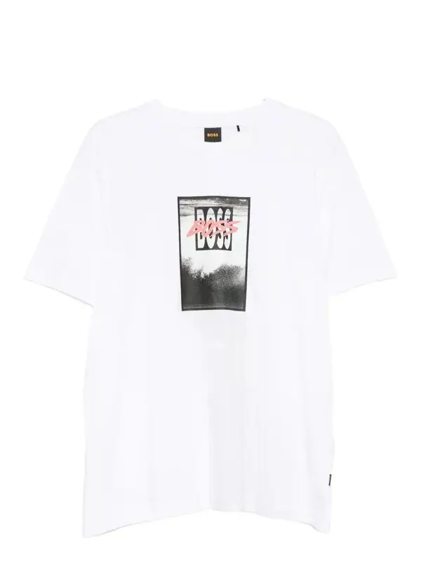 BOSS Logo-print T-shirt - White