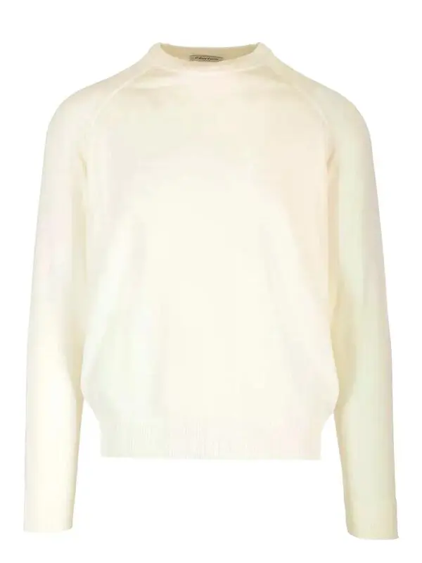 AL DUCA D’AOSTA 1902 Fine-knit Raglan-sleeve Sweater - Neutrals