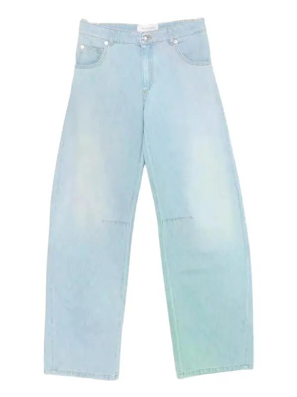 ERMANNO FIRENZE Wide Leg Jeans - Blue