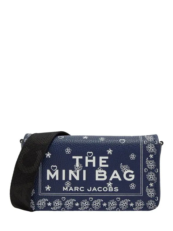 Marc Jacobs Mini Bag Leather Cross-body Bag - Navy