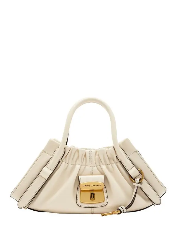 Marc Jacobs Satchel Small Leather Bag - Cream