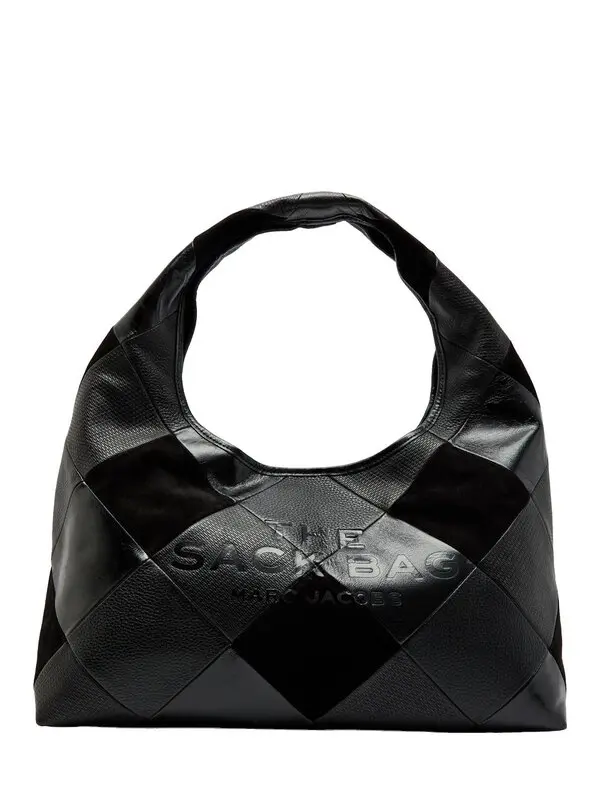 Marc Jacobs Sack Paneled Shoulder Bag - Black