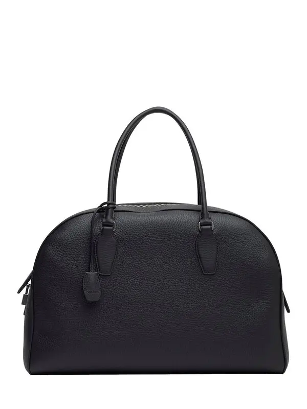 THE ROW India 15.75 Top Handle Bag - Black