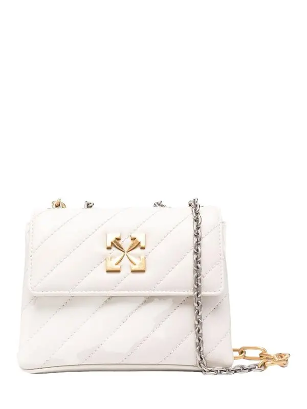 Off-White Jackhammer19 Shoulder Bag - Beige