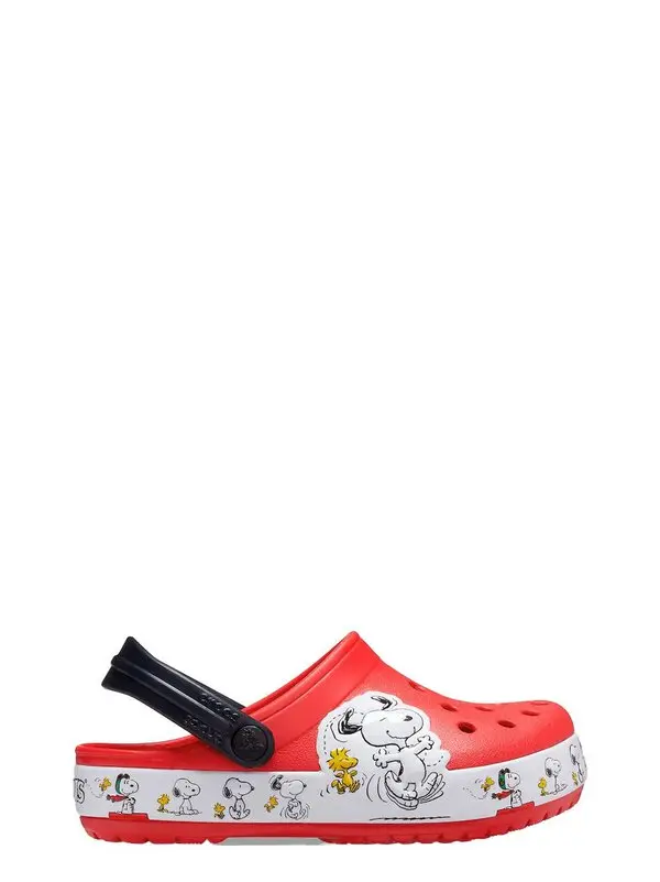 CROCS Fun Lab Clog Peanuts Snoopy Woodstock - Flame