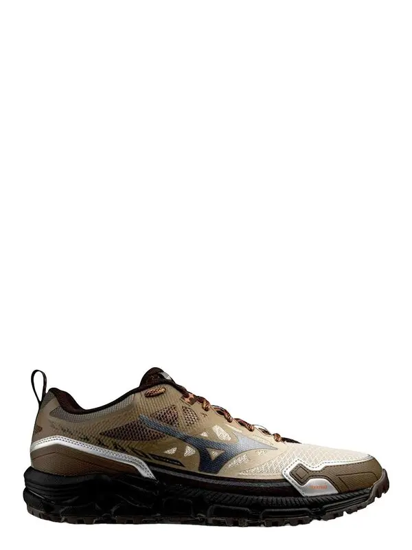 Mizuno Wave Daichi Running Shoe - Beige/metallic Gray/brown