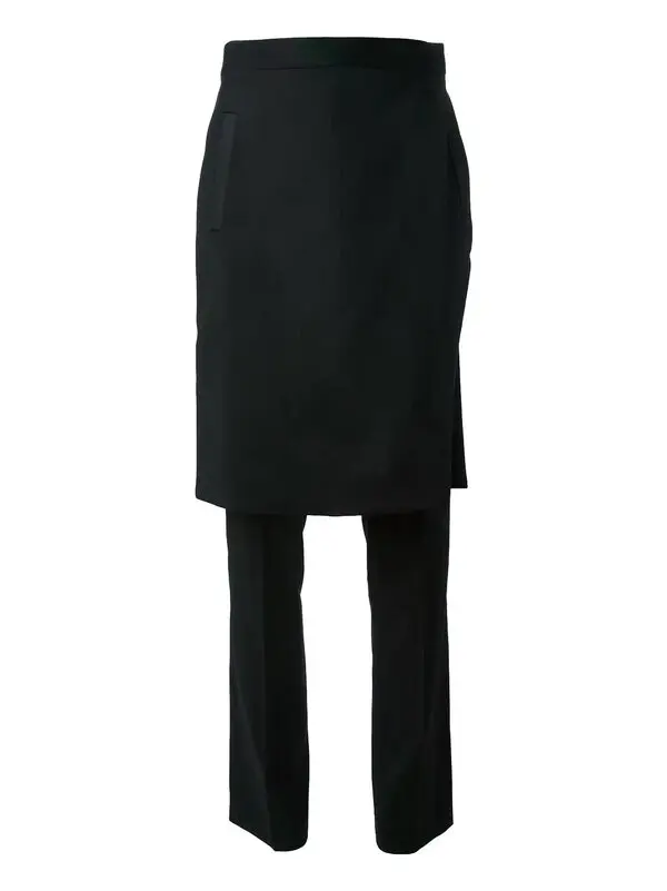 Givenchy Wool Trouser-skirt - Black