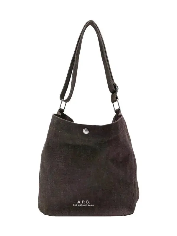 A.p.c. Besace Journal Shoulder Bag - Brown