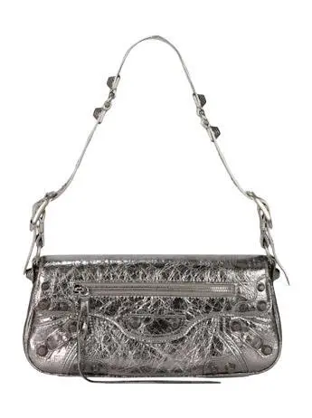 Balenciaga Le Cagole Sling Shoulder Bag - Silver