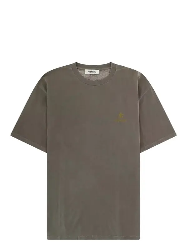 Premiata Logo-print T-shirt - Grey