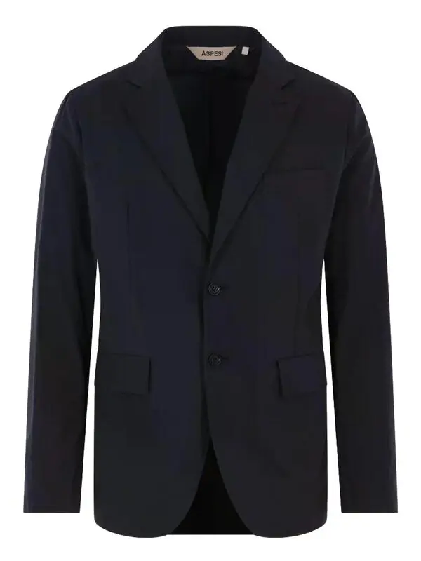 Aspesi Single-breasted Blazer - Blue