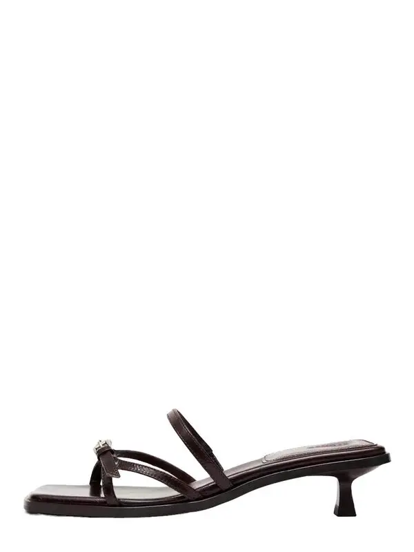 ALOHAS Liko Buckle Detail Sandals - Brown
