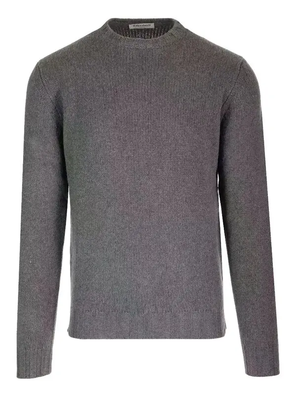 AL DUCA D’AOSTA 1902 Ribbed Knit Cashmere Sweater - Grey