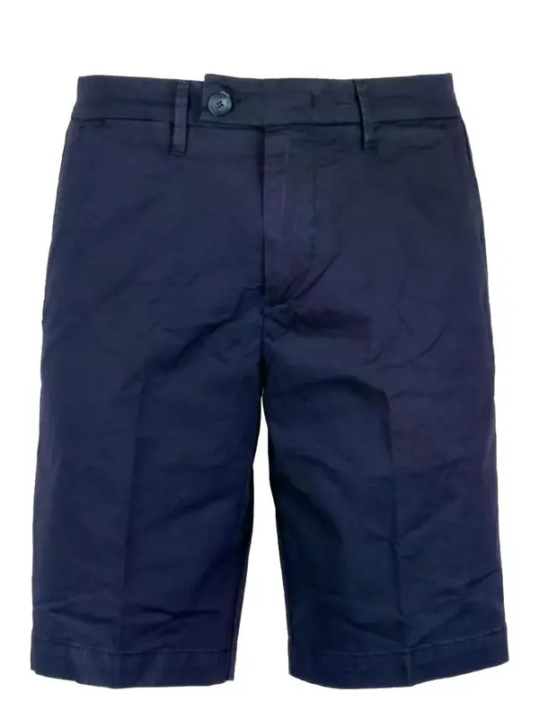 RE-HASH Buttoned-up Chino Shorts - Blue
