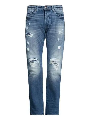 MESSAGERIE Patrizio Piscaglia Cotton Jeans - Blue