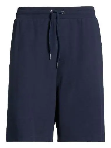 Armani Exchange Cotton Polyester Athletic Shorts - Navy