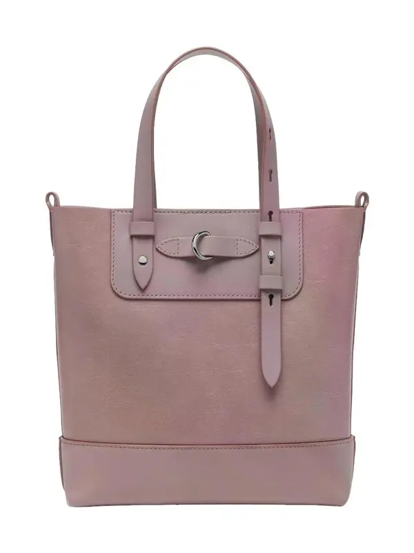 MAISON MARGIELA Four-stitch Leather Shoulder Bag - Pink