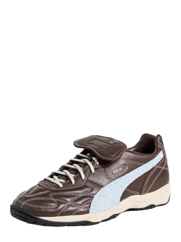 PUMA King Indoor Mix Sneakers - Chocolate Brown/silver Sky