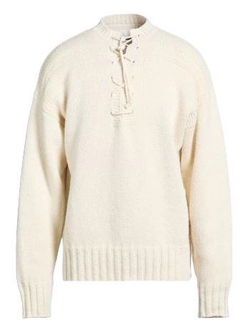 JIL SANDER Wool And Silk Blend Sweater - Cream