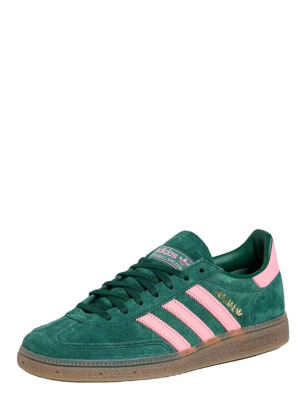 Adidas Handball Spezial Suede Sneakers - Collegiate Green/pink/gold Met