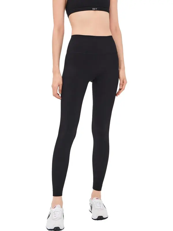 Set Sportbody Sporty High Rise Leggings - Onyx