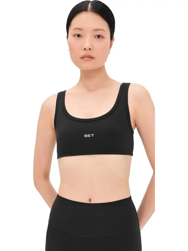 Set Airluxe Breathe Scoop Bra - Onyx