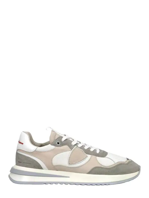 Philippe Model Olympique Round-toe Sneakers - Neutrals