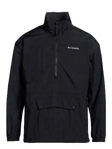 Columbia Nylon Windbreaker Jacket - Black