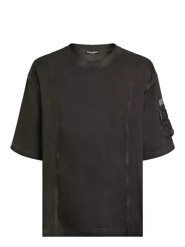 Dolce & Gabbana Pocket T-shirt - Black
