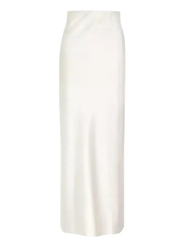 SKIIM Marie Maxi Skirt - White