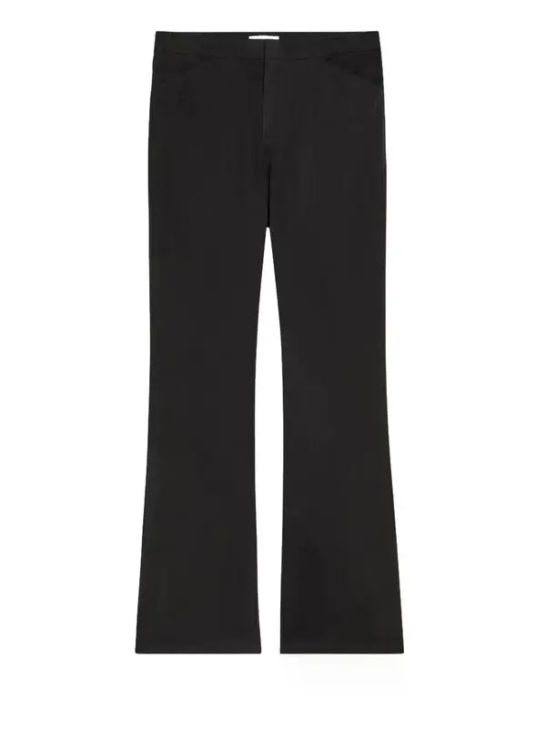 Vince Flared-leg Trousers - Black
