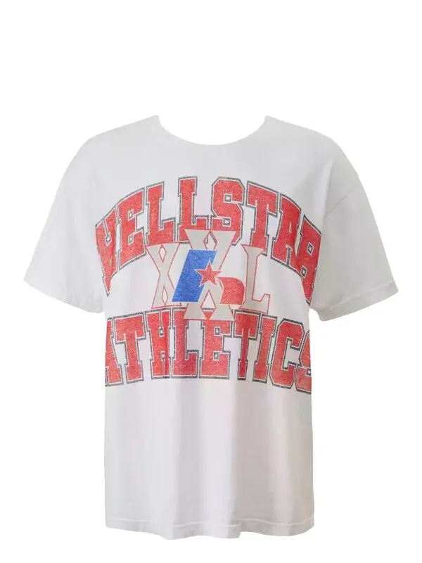 HELLSTAR Xxl Athletics Graphic-print T-shirt - White