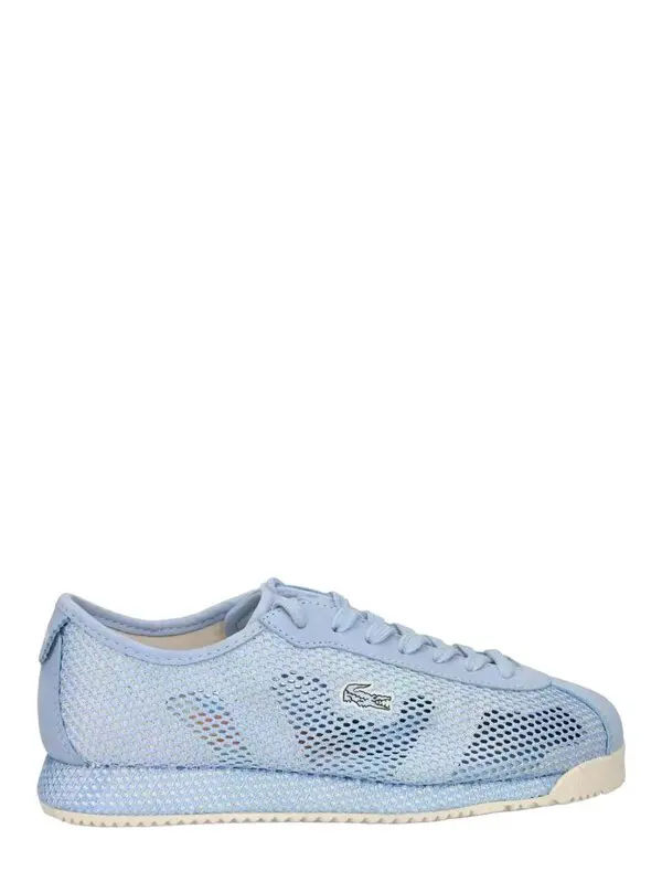 Lacoste Club Low Top Sneakers With Logo Detail - Blue