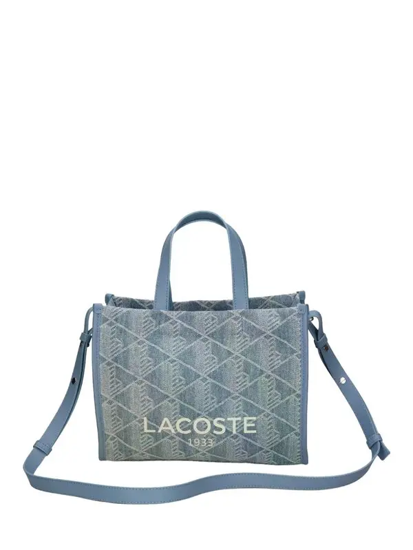 Lacoste Small Heritage Tote Bag - Blue