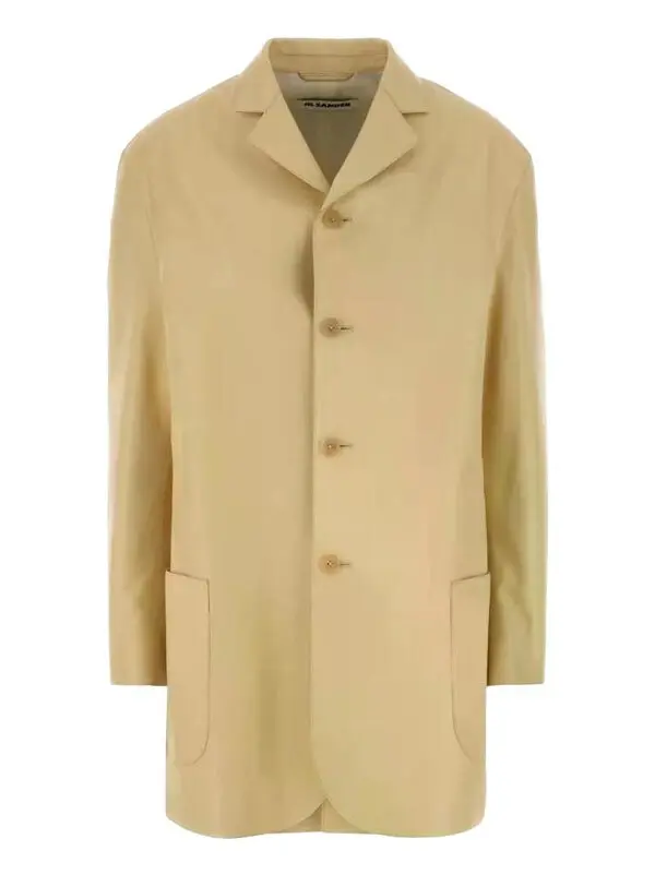 JIL SANDER Single-breasted Blazer - Neutrals