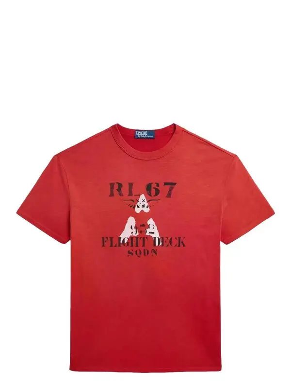 Polo Ralph Lauren Graphic-print T-shirt - Red