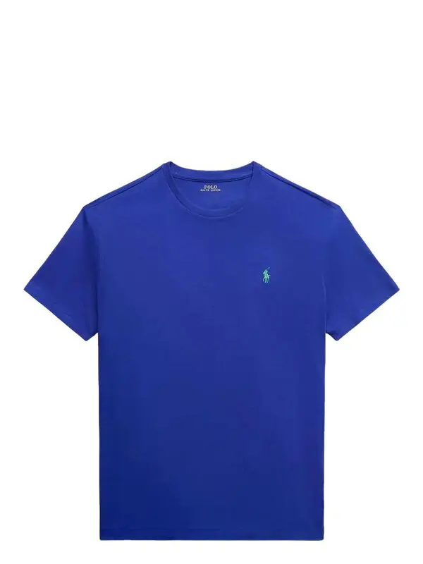Polo Ralph Lauren Logo-embroidered T-shirt - Blue