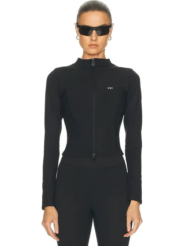 437 The Curve Jacket - Black
