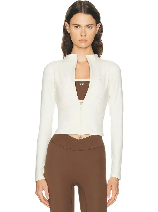 437 The Curve Jacket - Cream