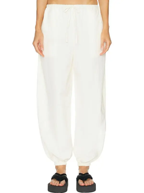 EAVES Leny Parachute Pant - Ivory