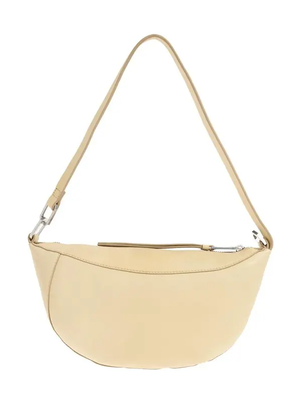 ALLSAINTS Luna' Semi-circular Leather Shoulder Bag - Yellow
