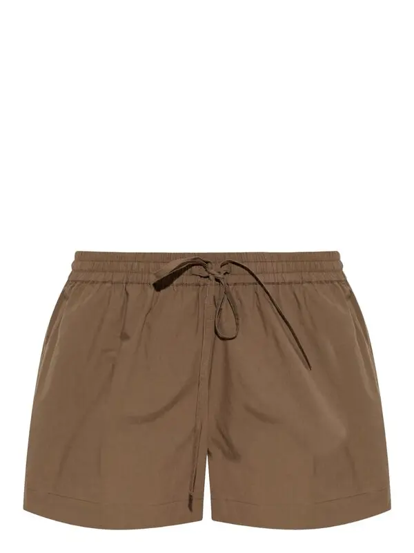 Matteau Cotton Shorts - Brown